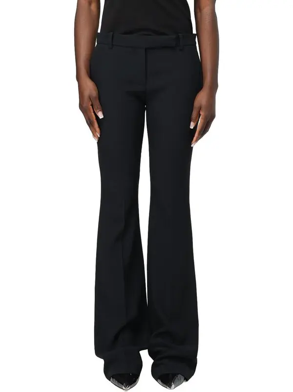 Alexander McQueen Tailored Flare Trousers - Black