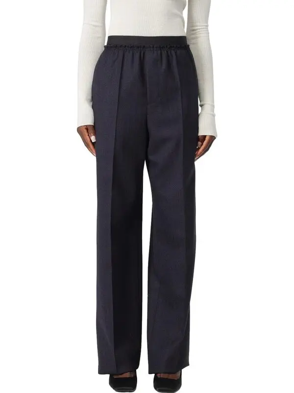 Bottega Veneta Wide-leg Trousers - Blue