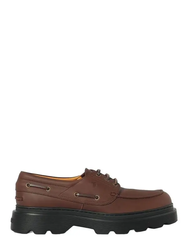 TOD'S Leather Loafers - Brown