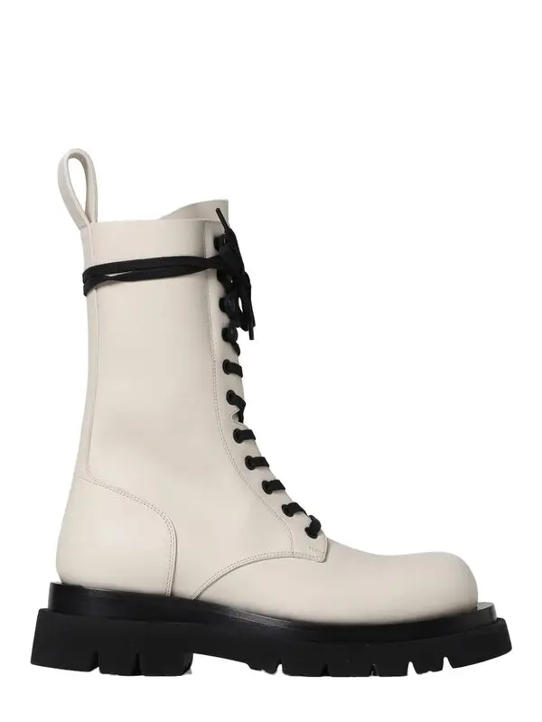 Bottega Veneta Leather Ankle Boots - Butter