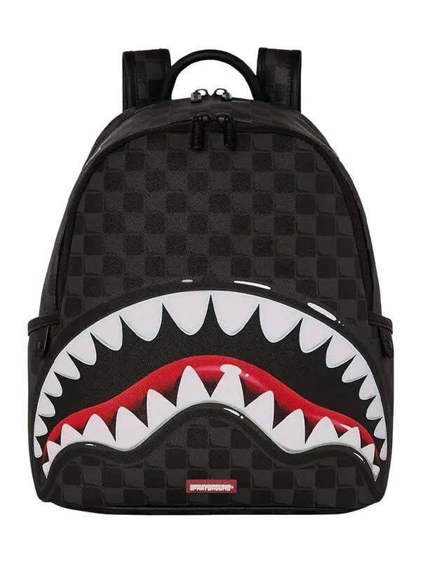 SPRAYGROUND Sharks In Paris Hyper Puff Savage Backpack - Multicolor