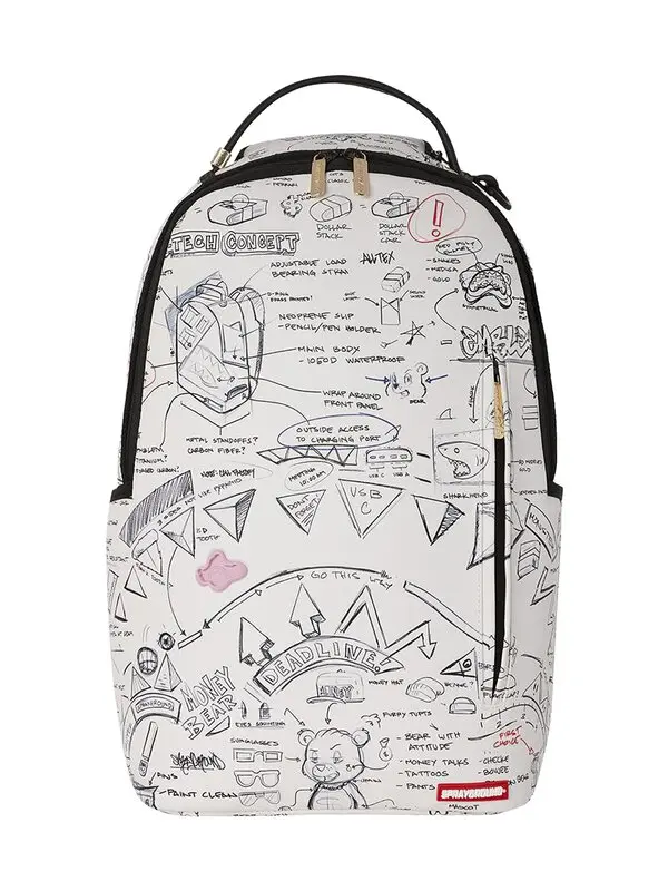SPRAYGROUND The Daily Doodle Dlxsv Backpack - Multicolor