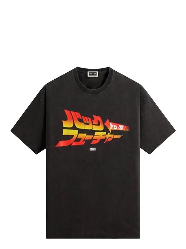 Kith For Back To The Future Japanese Title Vintage Tee - Black