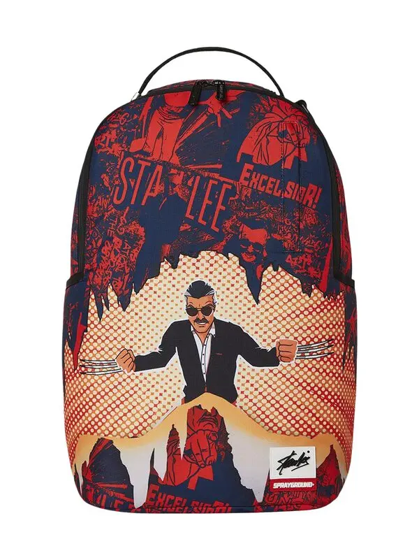 SPRAYGROUND Stan Lee 'if You Can't Find A Hero, Be One' Backpack - Multicolor