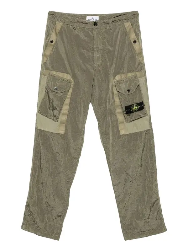Stone Island Cargo Trousers - Green