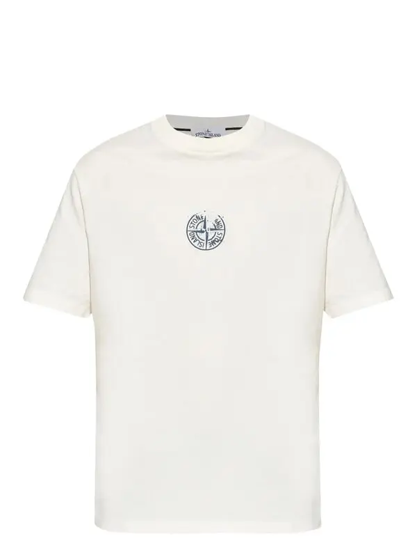 Stone Island Short Sleeve T-shirt - Cream