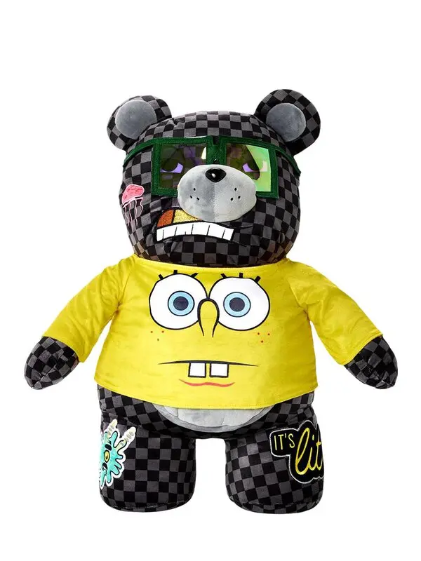 SPRAYGROUND Spongebob Moneybear Teddybear Backpack - Multicolor