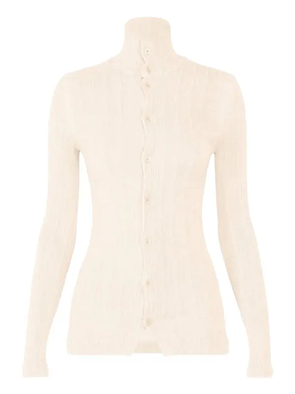Issey Miyake Rill Shirt - Cream