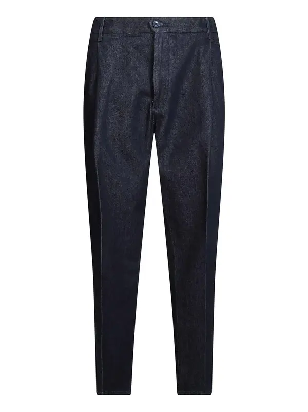 BRIGLIA Classic Denim Pants - Nero