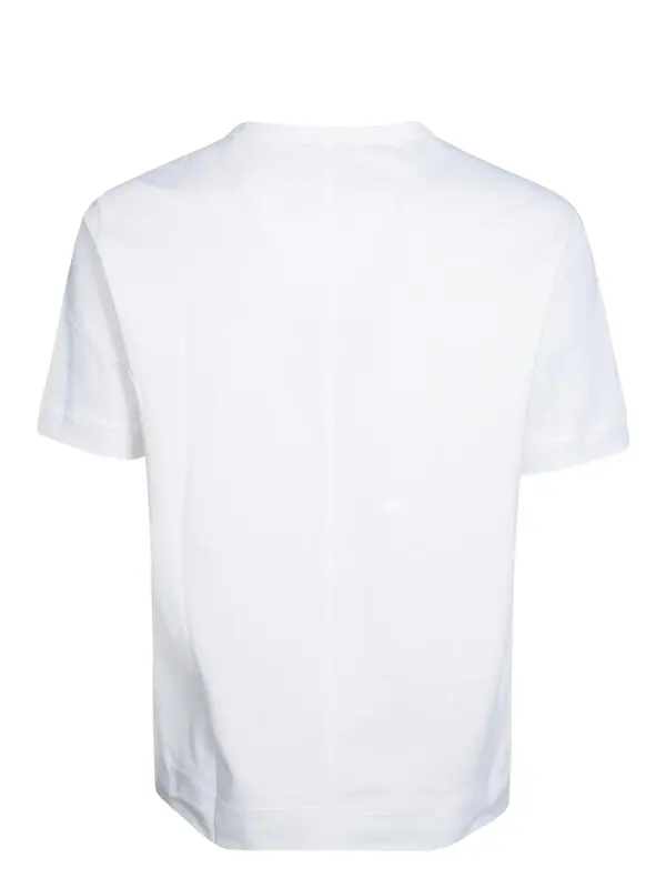 PAOLO PECORA Essential Crew Neck T-shirt - Bianco