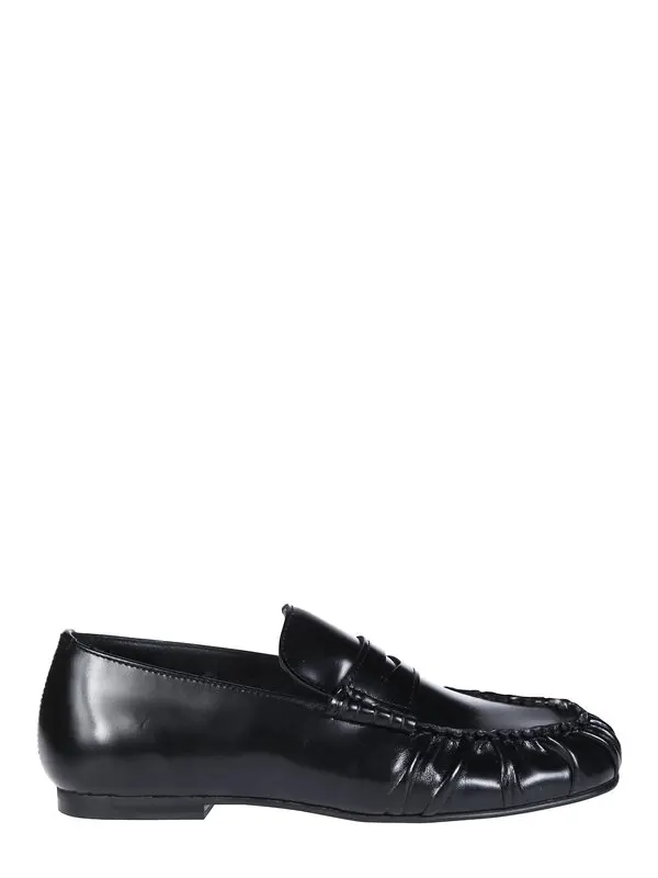 ALOHAS Leather Loafers - Nero