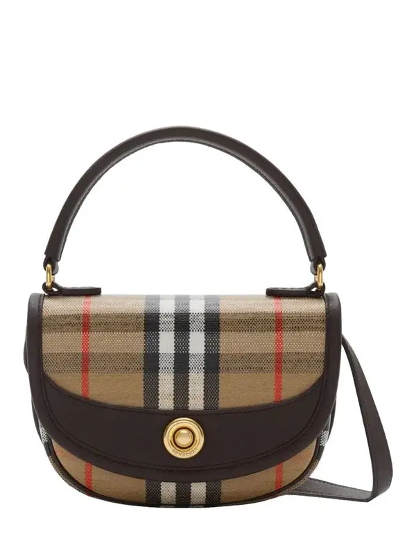 Burberry Mini Highlands Handbag - Sand