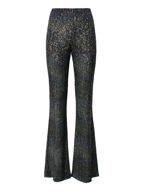 Missoni Sequin Flare Trousers - Multicoloured