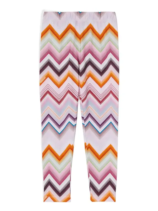 Missoni Stretch Cotton Leggings - Multicoloured