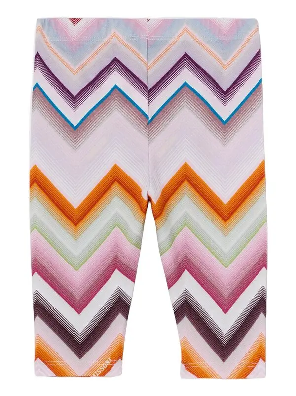 Missoni Stretch Cotton Leggings - Multicoloured