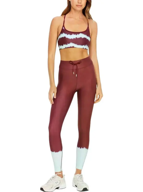 The Upside Rio Tie-dye Leggings - Red