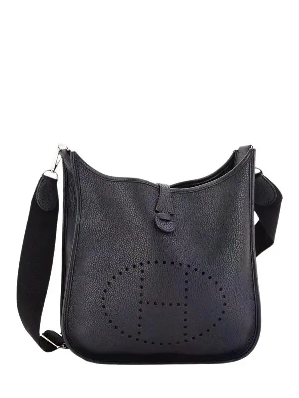 Hermès Evelyne Gen Iii Clemence Pm Crossbody Bag - Black