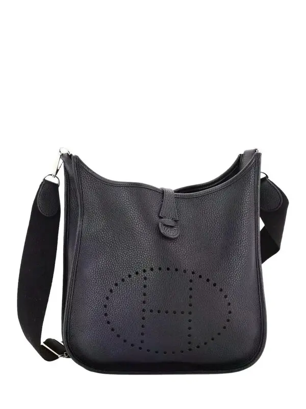 Hermès Evelyne Gen Iii Clemence Pm Crossbody Bag - Black