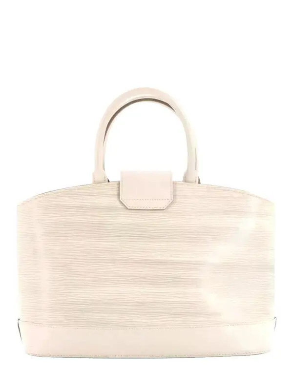 LOUIS VUITTON Mirabeau Handbag Epi Leather Pm Satchel - White