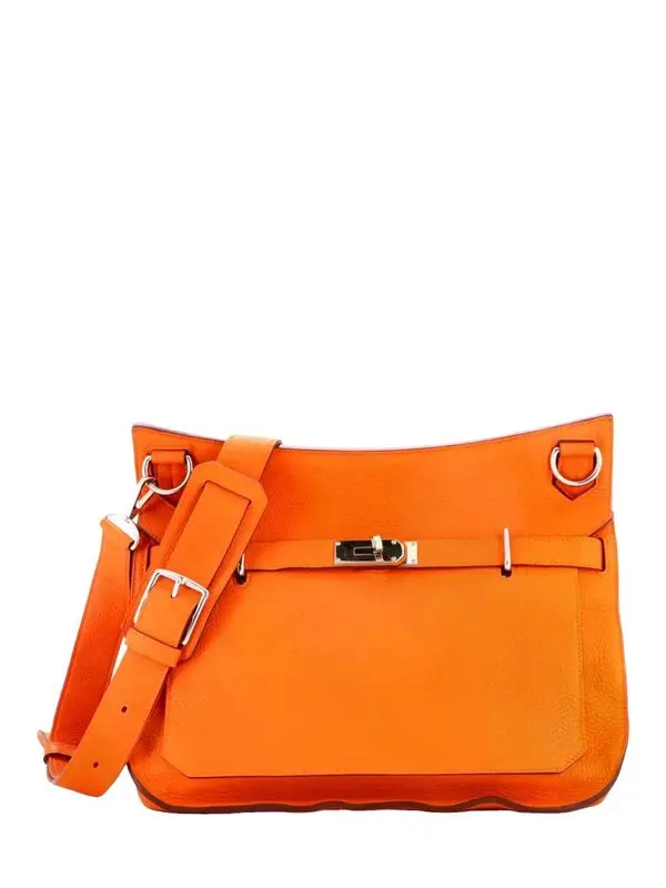 Hermès Jypsiere Bag Clémence 37 Shoulder Bag - Orange