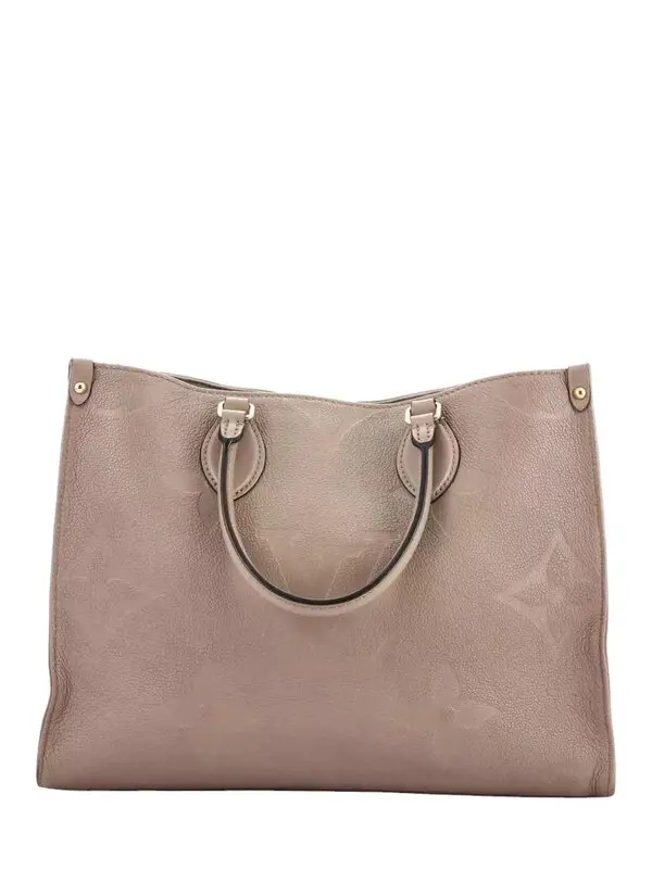 LOUIS VUITTON Onthego Monogram Empreinte Giant Mm Tote Bag - Neutrals