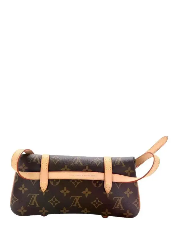 LOUIS VUITTON Monogram Canvas Belt Bag - Brown