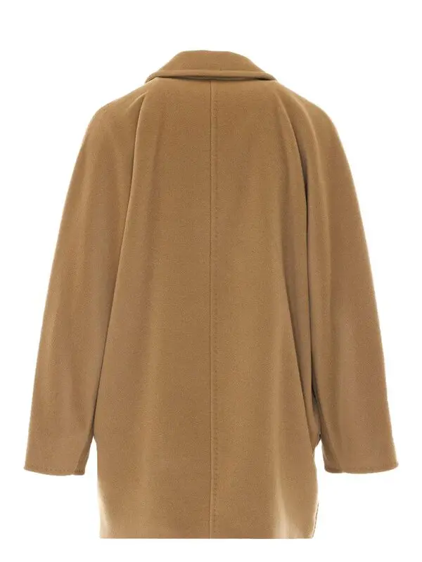 Max Mara Rebus Icon Short Coat - Cream