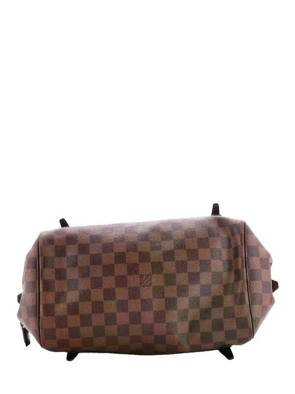 LOUIS VUITTON Rivington Damier Gm Satchel - Brown