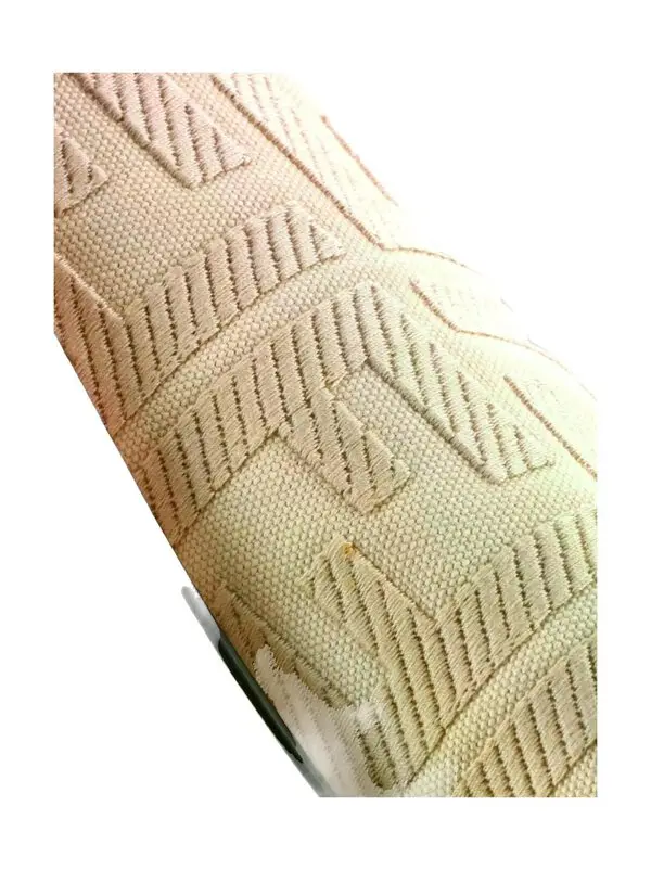 Fendi Zucca Embroidered Canvas Medium Shoulder Bag - Neutrals