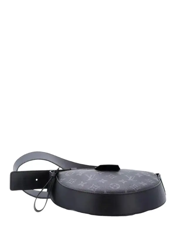 LOUIS VUITTON Moon Monogram Eclipse Canvas Crossbody Bag - Black