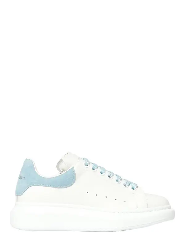 Alexander McQueen Oversize Leather Sneakers - White 2