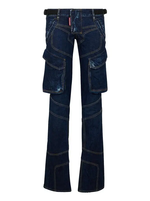 Dsquared2 Skiers Snowboard Venus Jeans - Blue