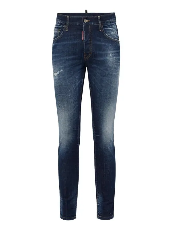 Dsquared2 Dark Desert Wash Super Twinky Jean - Blue