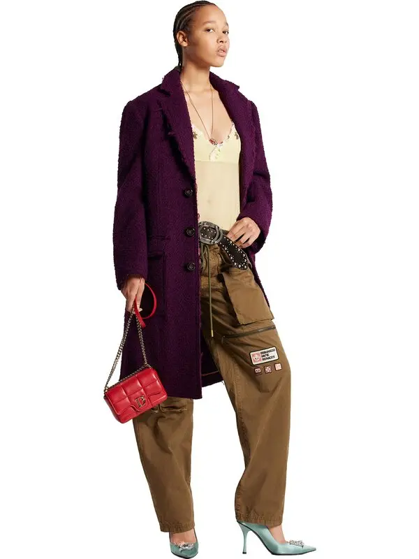 Dsquared2 Masculine Coat - Bordeaux