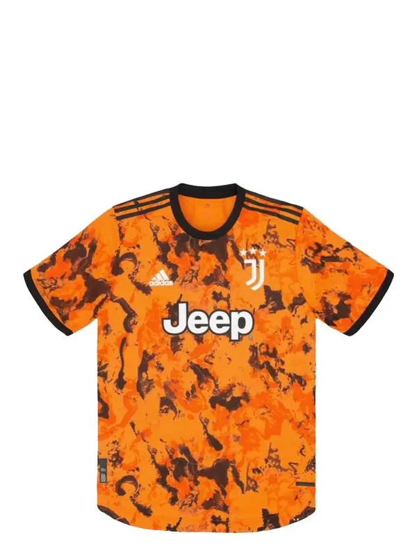 Adidas Juventus Maglia Gara Third Authentic 2020/21 Jersey - Orange