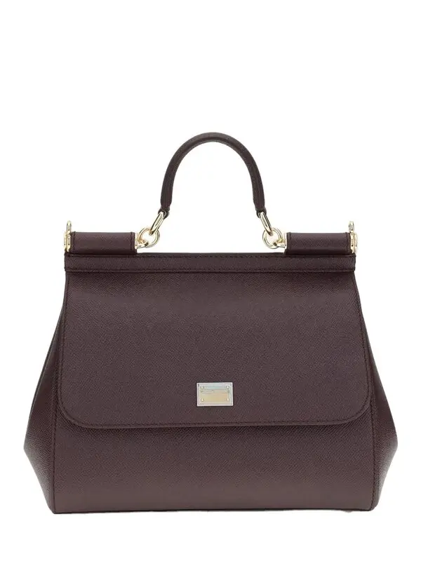 Dolce & Gabbana My Sicily Handbag - Bordeaux