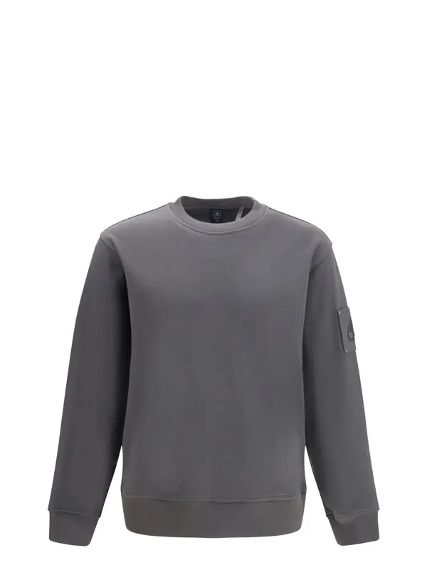 Moose Knuckles Hartsfield Crewneck Sweatshirt - Grey