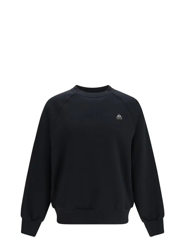 Moose Knuckles Yul Crewneck Sweatshirt - Black