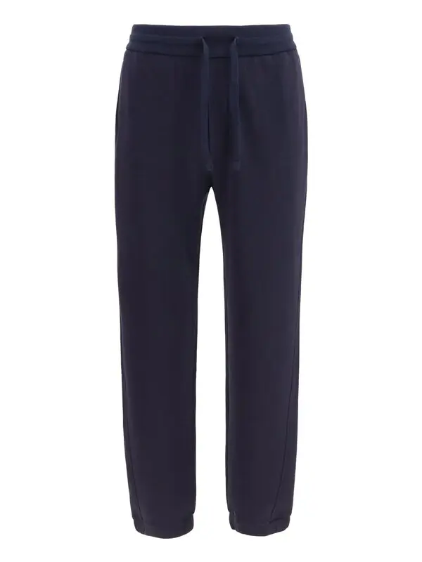 Loro Piana Sea Island Cotton & Cashmere Blend Trousers - Blue