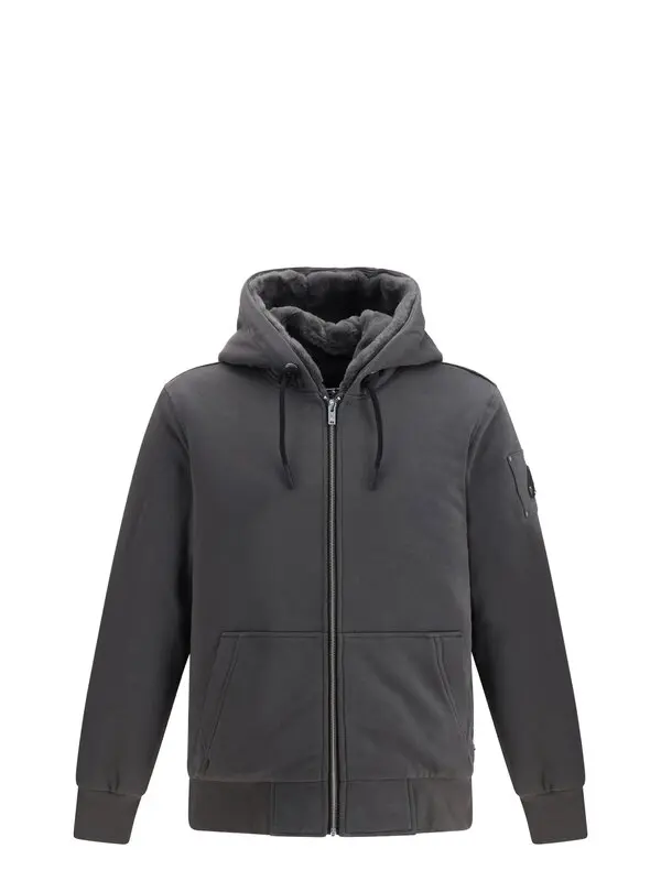 Moose Knuckles Bunny Hooded Sweatshirt - Grey