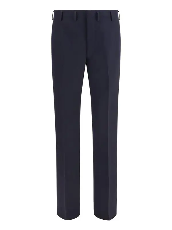 Prada Tailored Wide-leg Trousers - Blue