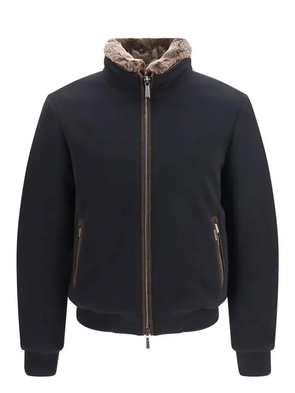 MOORER Bellati Mrw Bomber Jacket - Black