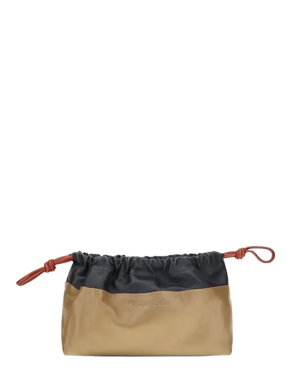 Pierre Hardy Twin Clutch Bag - Beige