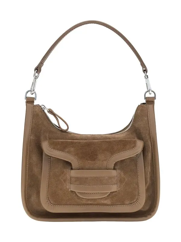 Pierre Hardy Alpha Day Miss Leather Shoulder Bag - Beige