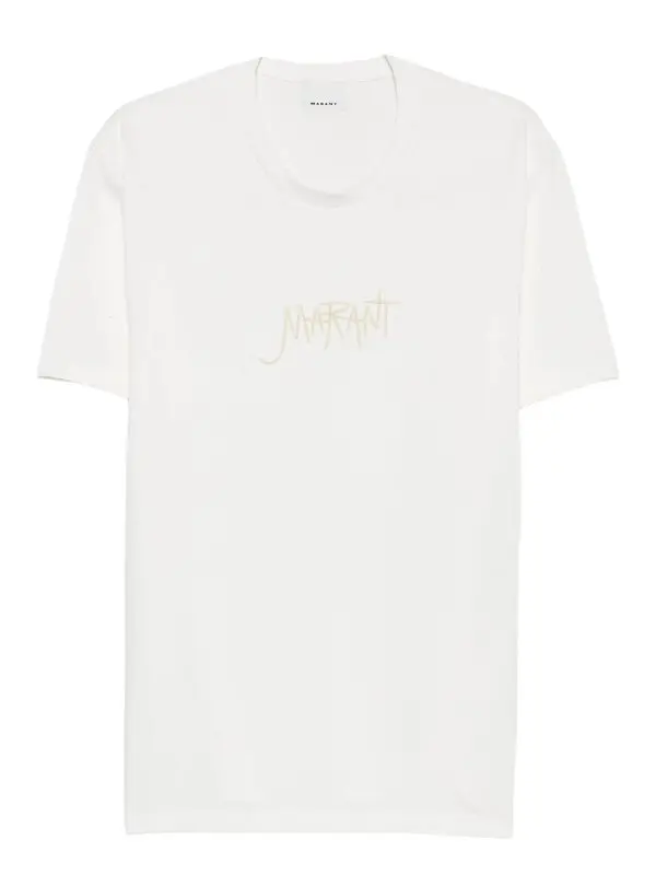 Isabel Marant Étoile Honore Logo T-shirt - Off-white