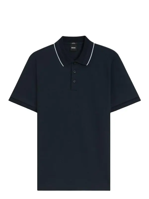 Hugo Boss Short-sleeved Polo Shirt - Dark Blue