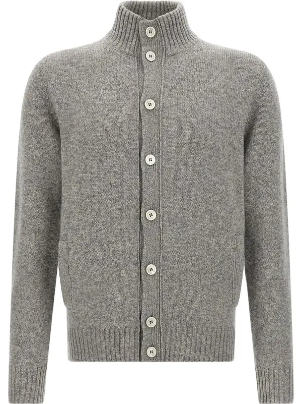 ZANONE Chioto Flexwool Cardigan - Grey
