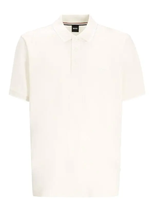 Hugo Boss Logo-embroidered Polo Shirt - No