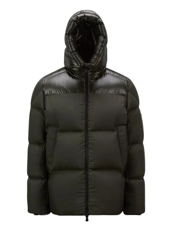 Moncler Damavand Short Down Jacket - Dark Green