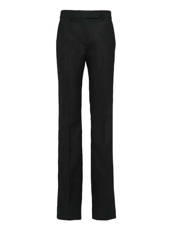 Prada Tailored Straight-leg Trousers - Black